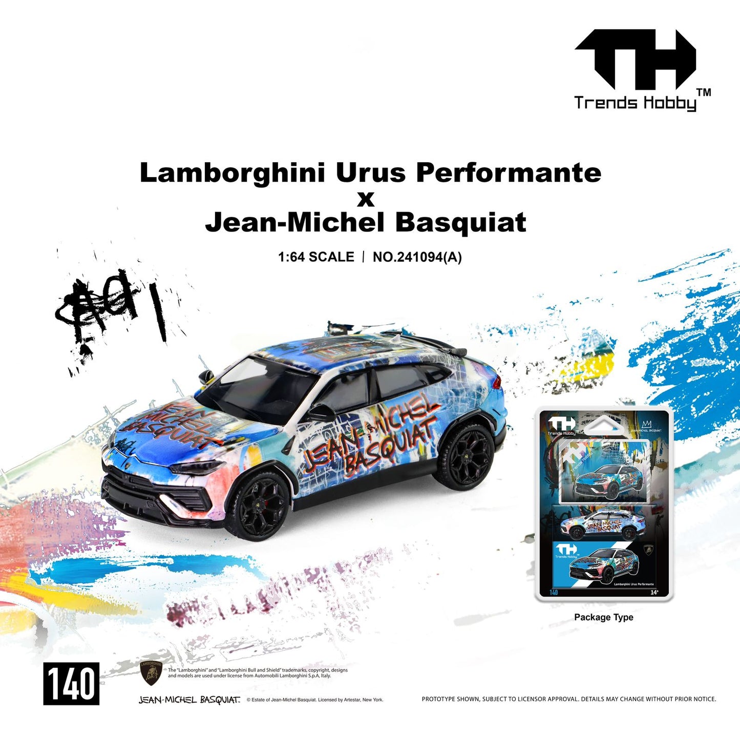 Trends Hobby - Lamborghini Urus Performante x Jean Michel Basquiat ...