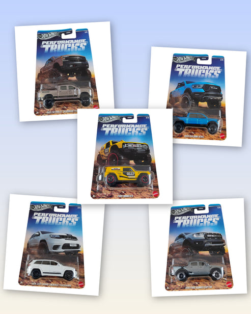 Hot Wheels - Performance Trucks - Pack of 5 – Torque Tribe